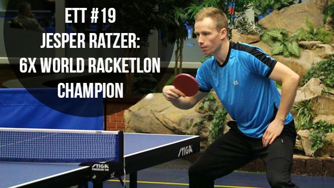Jesper Ratzer: 6x World Racketlon Champion